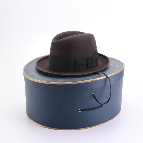 Vintage | Accessories | Vintage Lock Co Hatters Brown Felt Trilby Hat ...